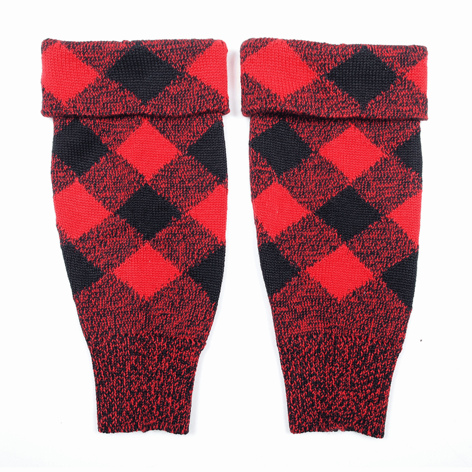 Regimental Red and Black Diced Hose Tops