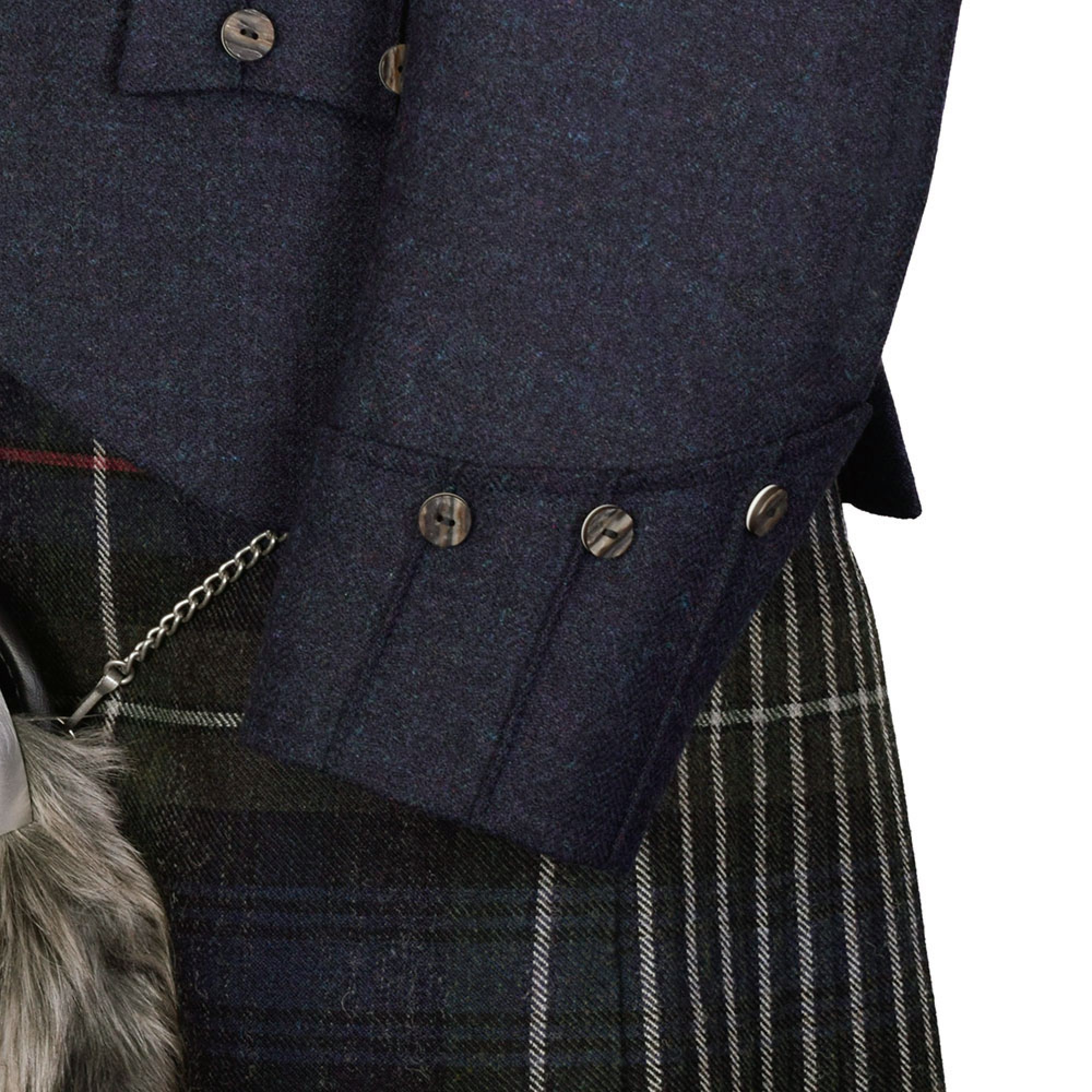 Elgin Blue Tweed Jacket