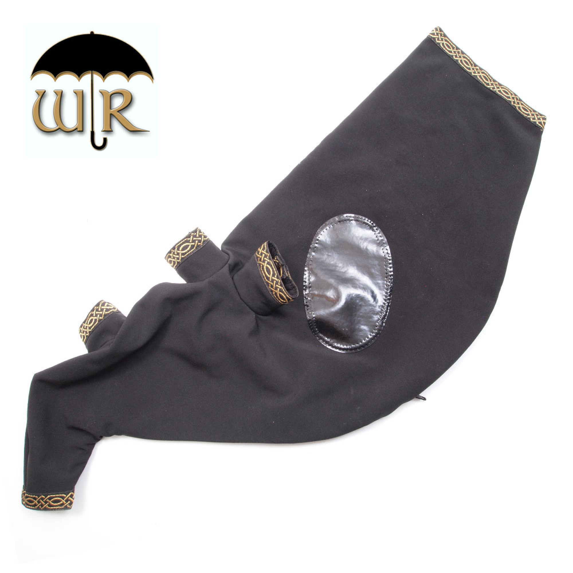 The Heritage Piper Cover - Black/Gold