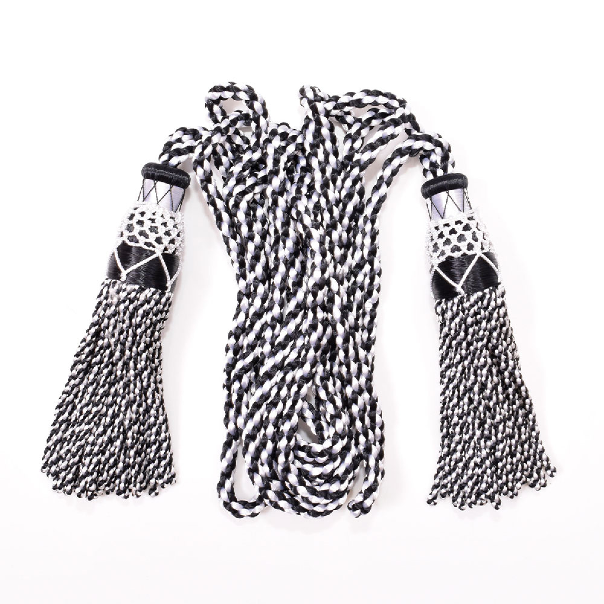 Heritage Black Silk Bagpipe Cords