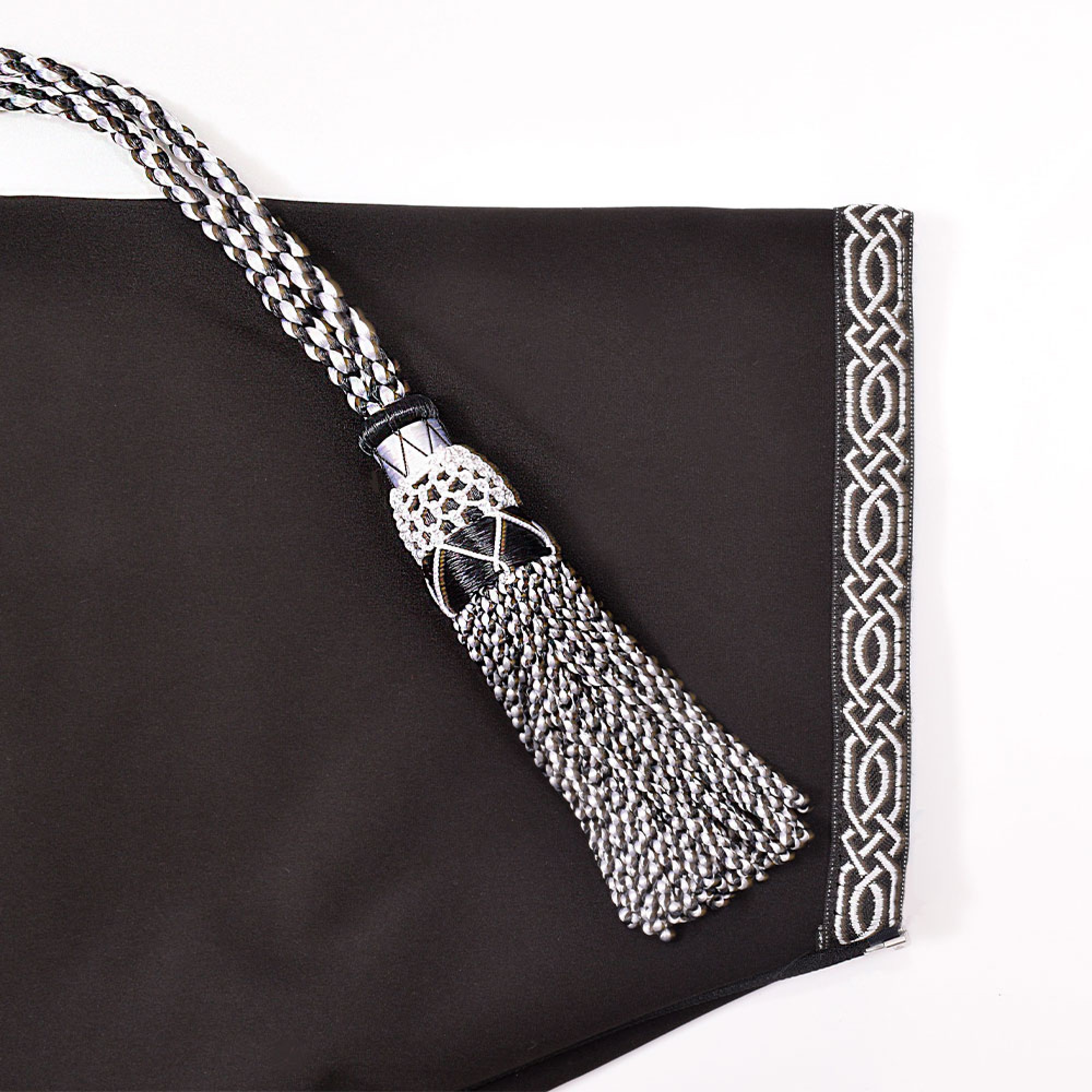 Heritage Black Silk Bagpipe Cords