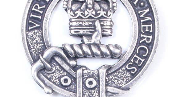 Clan Crest Cap Badge
